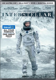 Interstellar 4K Blu-ray (Wal-Mart Exclusive)