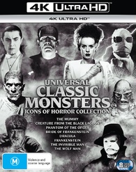 Universal Classic Monsters - Icons of Horror: 8 Film Collection 4K Blu ...