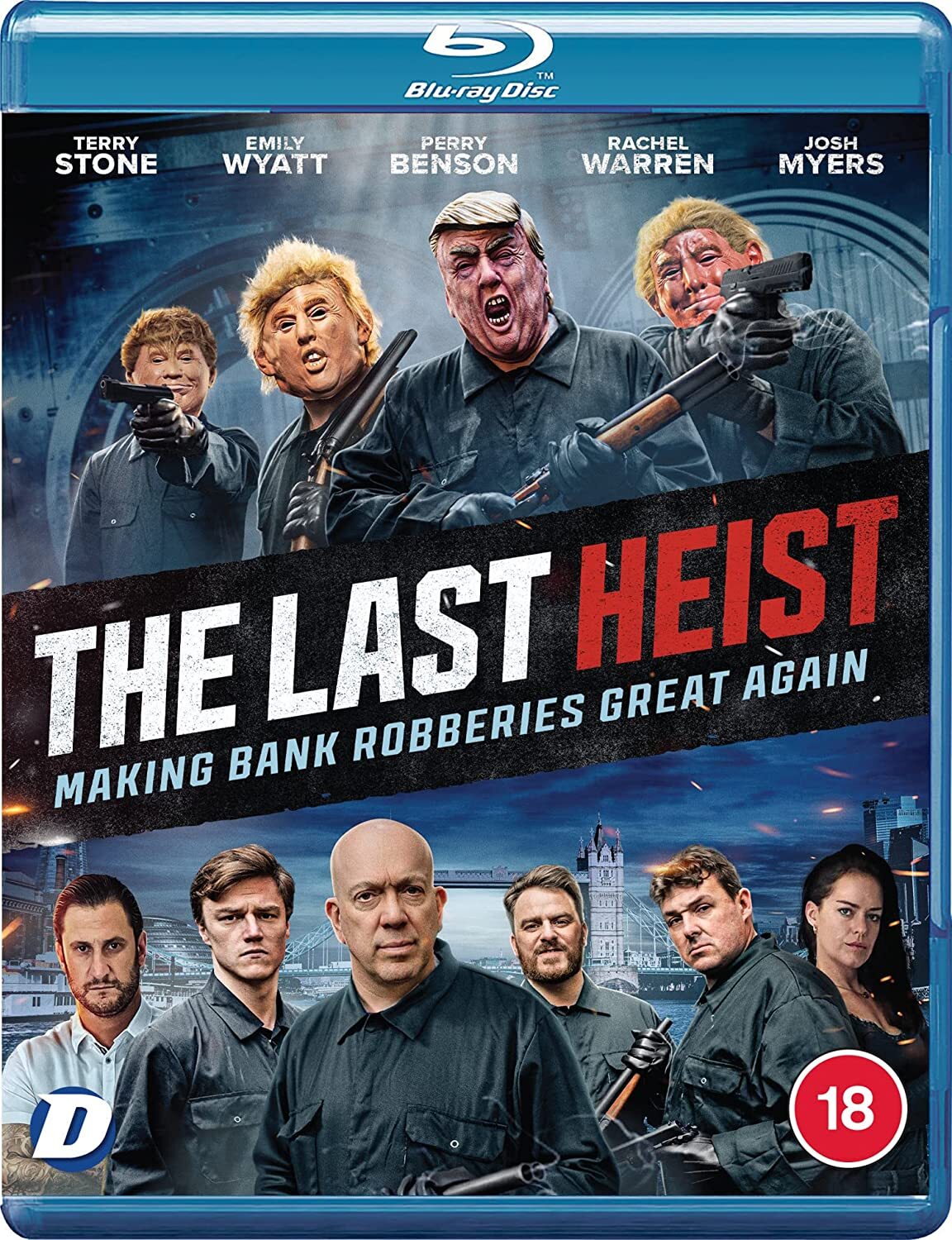 American Heist Blu Ray Cover