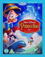 Pinocchio Blu-ray (70th Anniversary Platinum Edition) (United Kingdom)