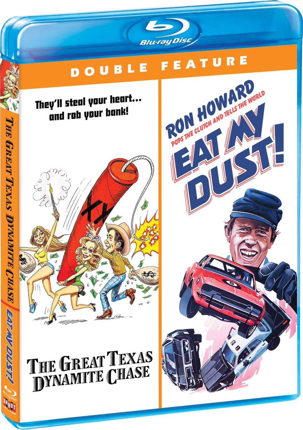 Scream Factory: The Great Texas Dynamite Chase, Eat My Dust!, Wheels of ...