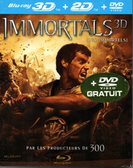 Immortals 3D Blu-ray (Blu-ray 3D + Blu-ray + DVD) (Netherlands)
