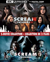 Scream 4K 2-Movie Collection Blu-ray (Scream / Scream VI | Bilingual ...