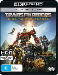 Transformers: Rise of the Beasts 4K Blu-ray (4K Ultra HD + Blu-ray) (Australia)