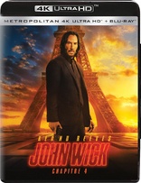John Wick: Chapter 4 4K Blu-ray (4K Ultra HD + Blu-ray) (France)
