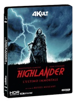 Highlander 4K Blu-ray (L'Ultimo Immortale / 4kult) (Italy)