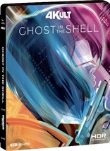 Ghost in the Shell 4K Blu-ray (攻殻機動隊 / Kôkaku Kidôtai) (Italy)