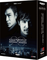 Infernal Affairs 4K Blu-ray (Mou gaan dou / Wú jiān dào / 無間道) (Hong Kong)