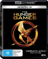 The Hunger Games: 4-Film Collection 4K Blu-ray (4K Ultra HD) (Australia)