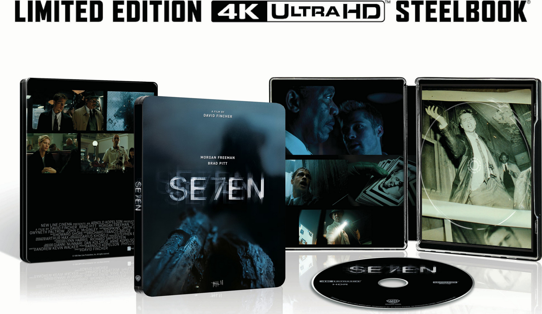 Se7en 4K Blu-ray (SteelBook) (Norway)