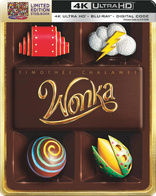 Wonka 4K Blu-ray (Wal-Mart Exclusive SteelBook)
