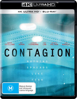 Contagion 4K Blu-ray (4K Ultra HD + Blu-ray) (Australia)