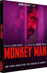 Monkey Man 4K Blu-ray (4K Ultra HD + Blu-ray) (France)
