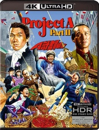 Project A Part II 4K Blu-ray (A計劃續集 / A gai wak juk jaap) (Canada)