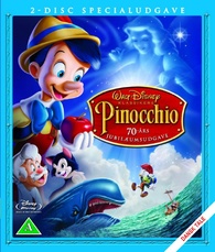 Pinocchio Blu-ray (Blu-ray + DVD) (Denmark)