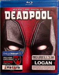 Deadpool Blu-ray (Wal-Mart Exclusive)