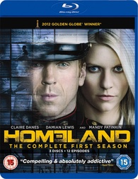 Homeland: The Complete First Season Blu-ray (United Kingdom)