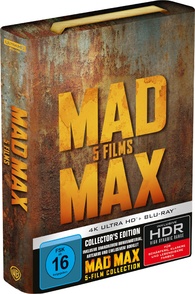 Mad Max 5-Film Collection 4K Blu-ray (Metal Box) (Germany)