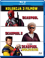 Deadpool: 3-Movie Collection Blu-ray (Deadpool: Kolekcja 3 filmów) (Poland)