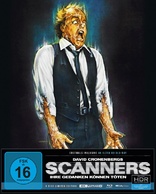 Scanners 4K Blu-ray (Plaion Exclusive Mediabook) (Germany)