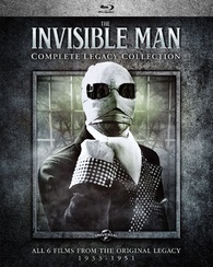 The Invisible Man: Complete Legacy Collection Blu-ray (The Invisible ...