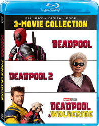 Deadpool 3 Movie Collection Blu-ray (Blu-ray + Digital)