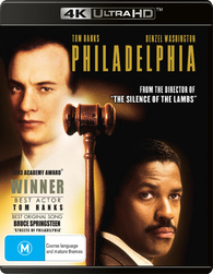 Philadelphia 4K Blu-ray (4K Ultra HD) (Australia)