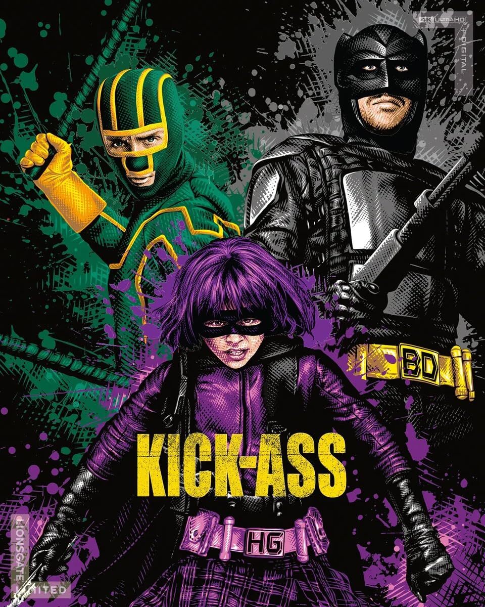 Kick-Ass 4K 15th Anniversary 4K Blu-ray SteelBook