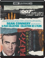 Sean Connery 007 James Bond Collection 4K Blu-ray (Dr. No / From Russia with Love / Goldfinger ...