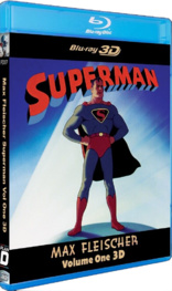 Max Fleischer's Superman - Volume 1 3D Blu-ray (Blu-ray 3D + Anaglyph 3D)