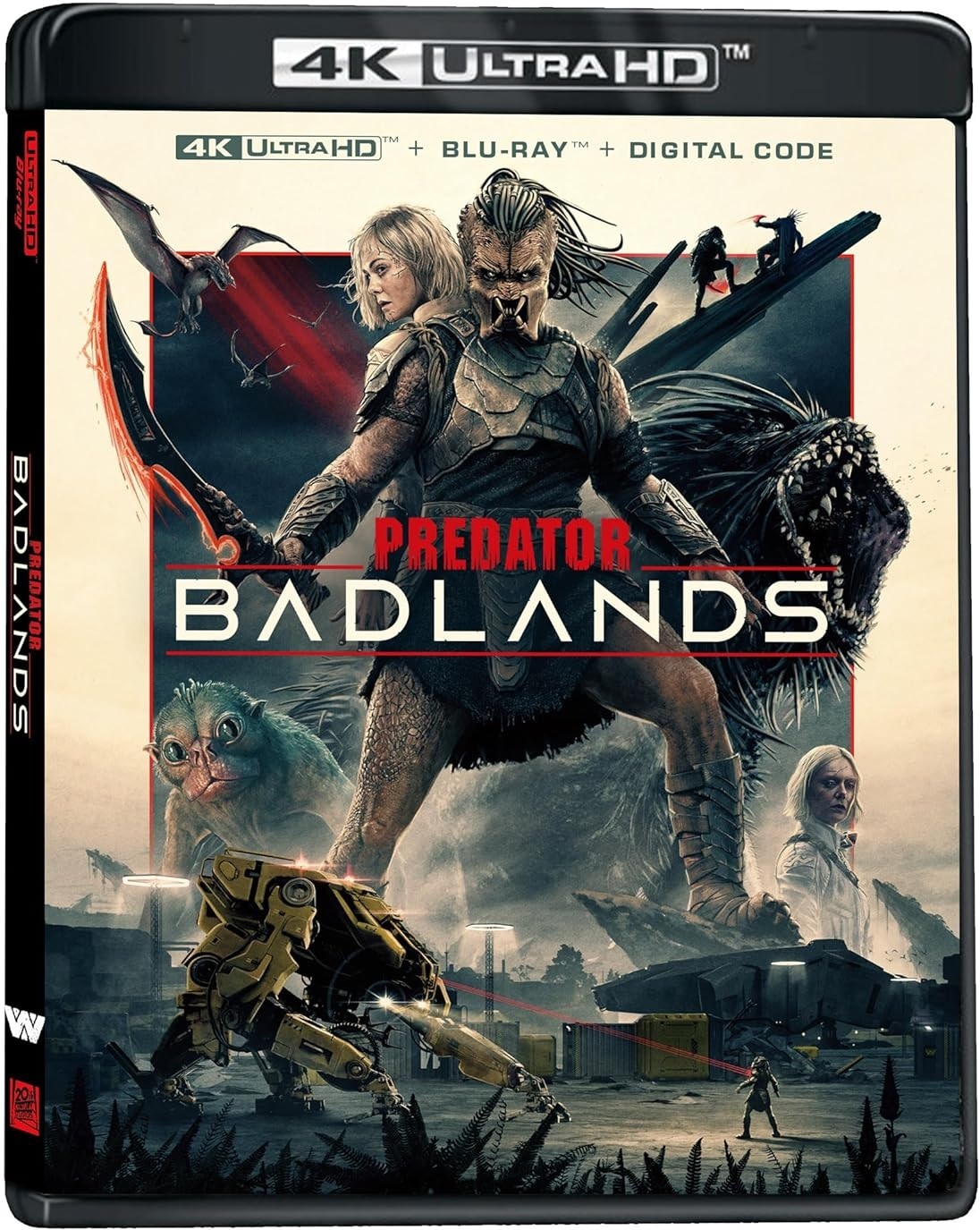 Predator: Badlands 4K Blu-ray