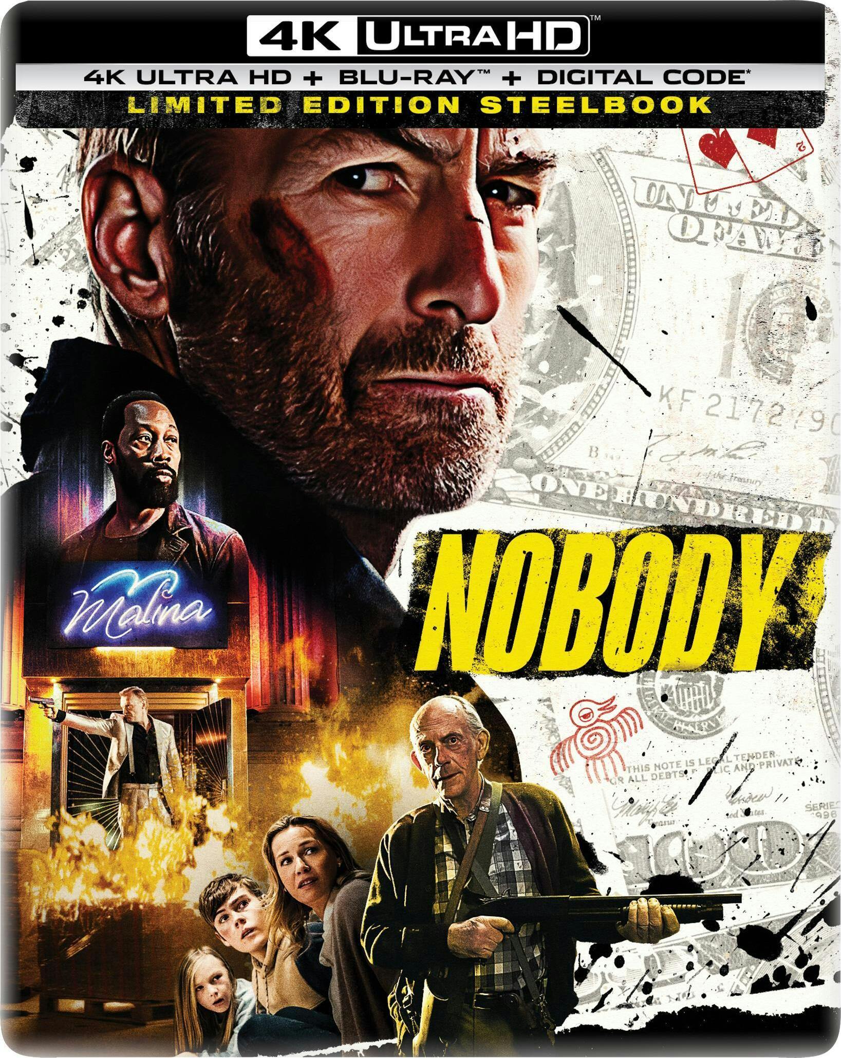 Nobody 4K Blu-ray SteelBook Edition