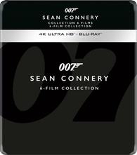 007: The Sean Connery James Bond 6-Film Collection 4K Blu-ray ...