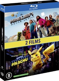 A Minecraft Movie and Pokémon: Detective Pikachu - 2 Films Blu-ray ...