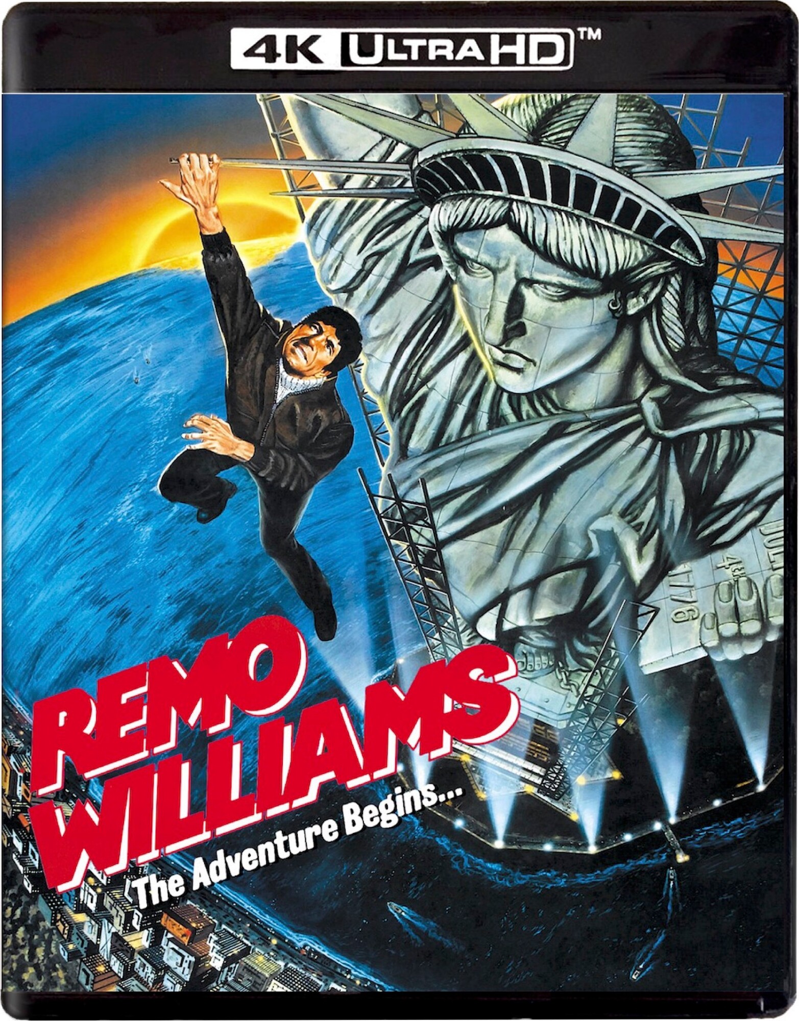 Remo Williams: The Adventure Begins 40th Anniversary 4K Blu-ray