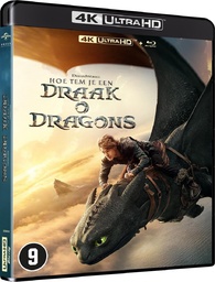 Hoe Tem Je Een Draak 4K Blu-ray (How to Train Your Dragon) (Netherlands)