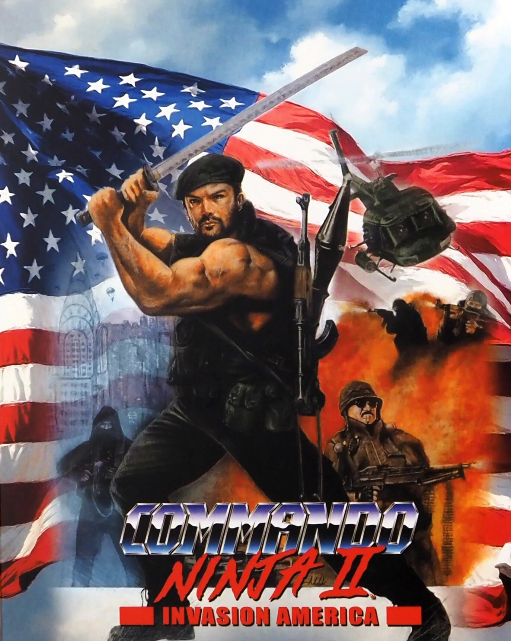 Commando Ninja 2: Invasion America Blu-ray