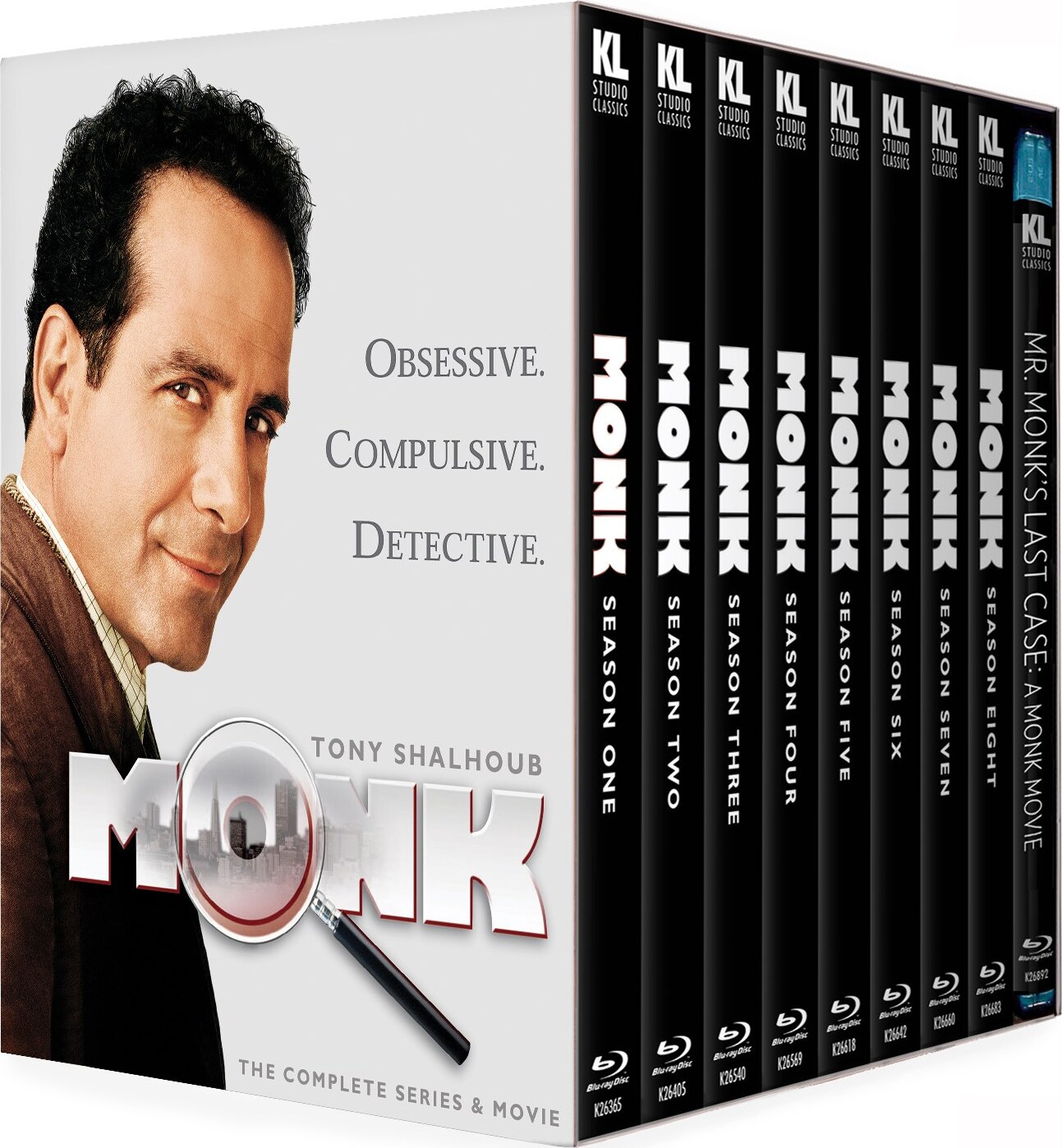 Monk: The Complete Series and Movie Blu-ray