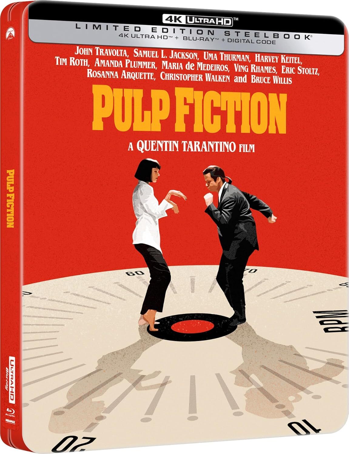Pulp Fiction 4K Blu-ray SteelBook Edition
