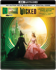 Wicked 4K Blu-ray (SteelBook)