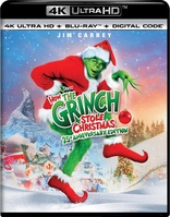 Dr. Seuss' How the Grinch Stole Christmas! 4K Blu-ray (25th Anniversary ...