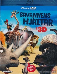 Animals United 3D Blu-ray (Savannens hjältar 3D) (Sweden)