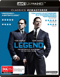 Legend 4K Blu-ray (Classics Remastered) (Australia)
