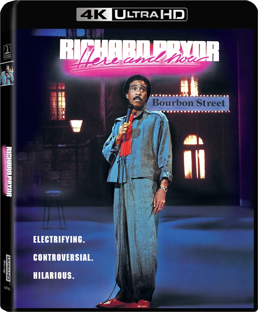 Richard Pryor: Here and Now 4K Blu-ray