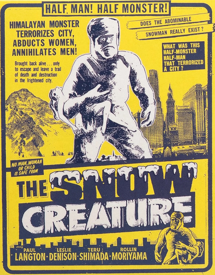 The Snow Creature Blu-ray