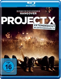 Project X Blu-ray (Xtended Cut & Theatrical Cut) (Germany)