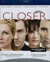 Closer Blu-ray (Sweden)