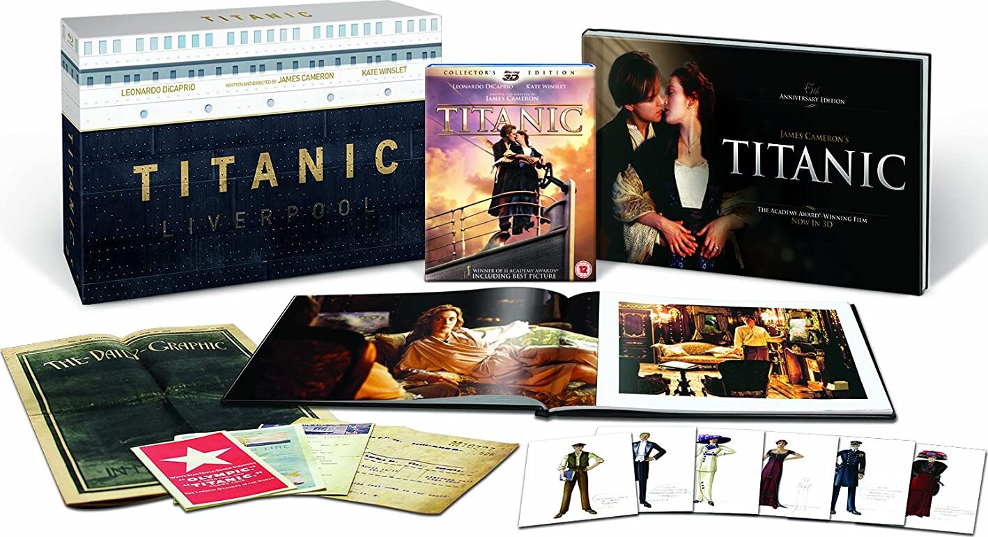 Titanic 3D Limited Collector's Edition Amazon UK Exclusive, Japan ...