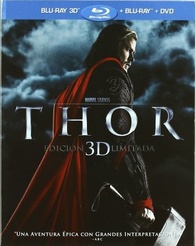 Thor 3D Blu-ray (Blu-ray 3D + Blu-ray + DVD) (Spain)