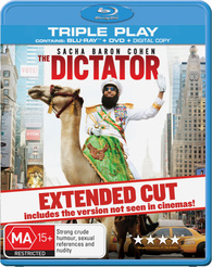 The Dictator Blu-ray (Extended Cut) (Australia)